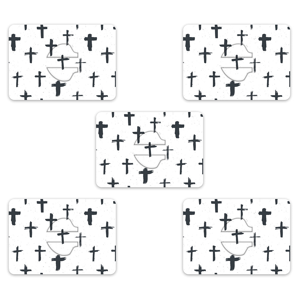 Medtronic Cross Pattern Design Patches – RockaDex