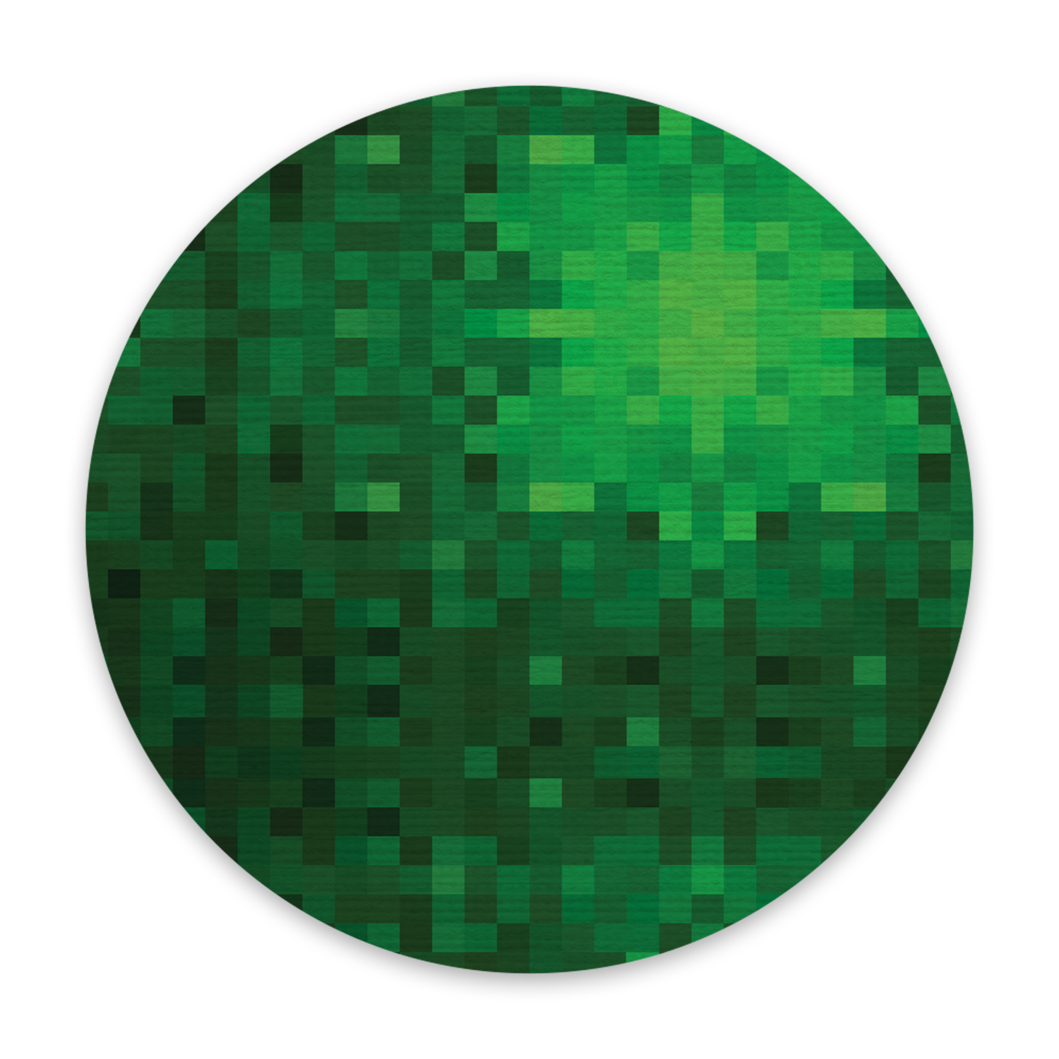 Green Pixel Patch – RockaDex