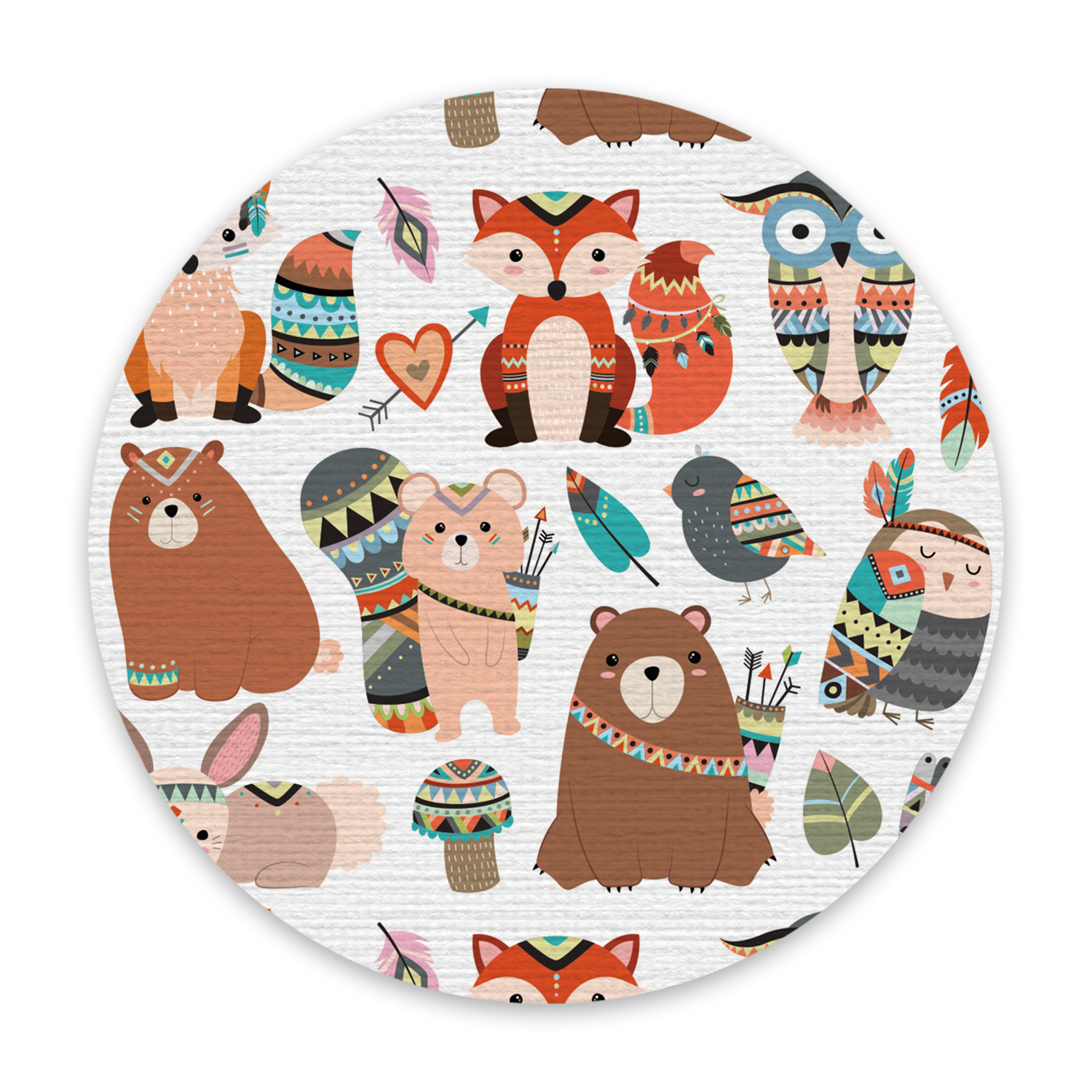 Woodland Tribal Patch – RockaDex