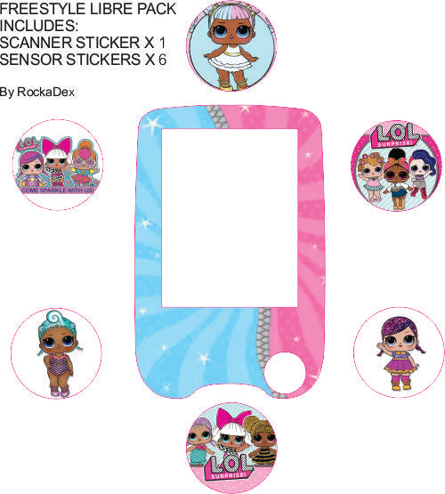Freestyle Libre Sticker Packs – RockaDex