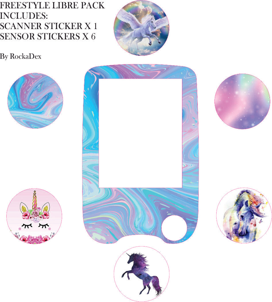 Freestyle Libre Sticker Packs – RockaDex